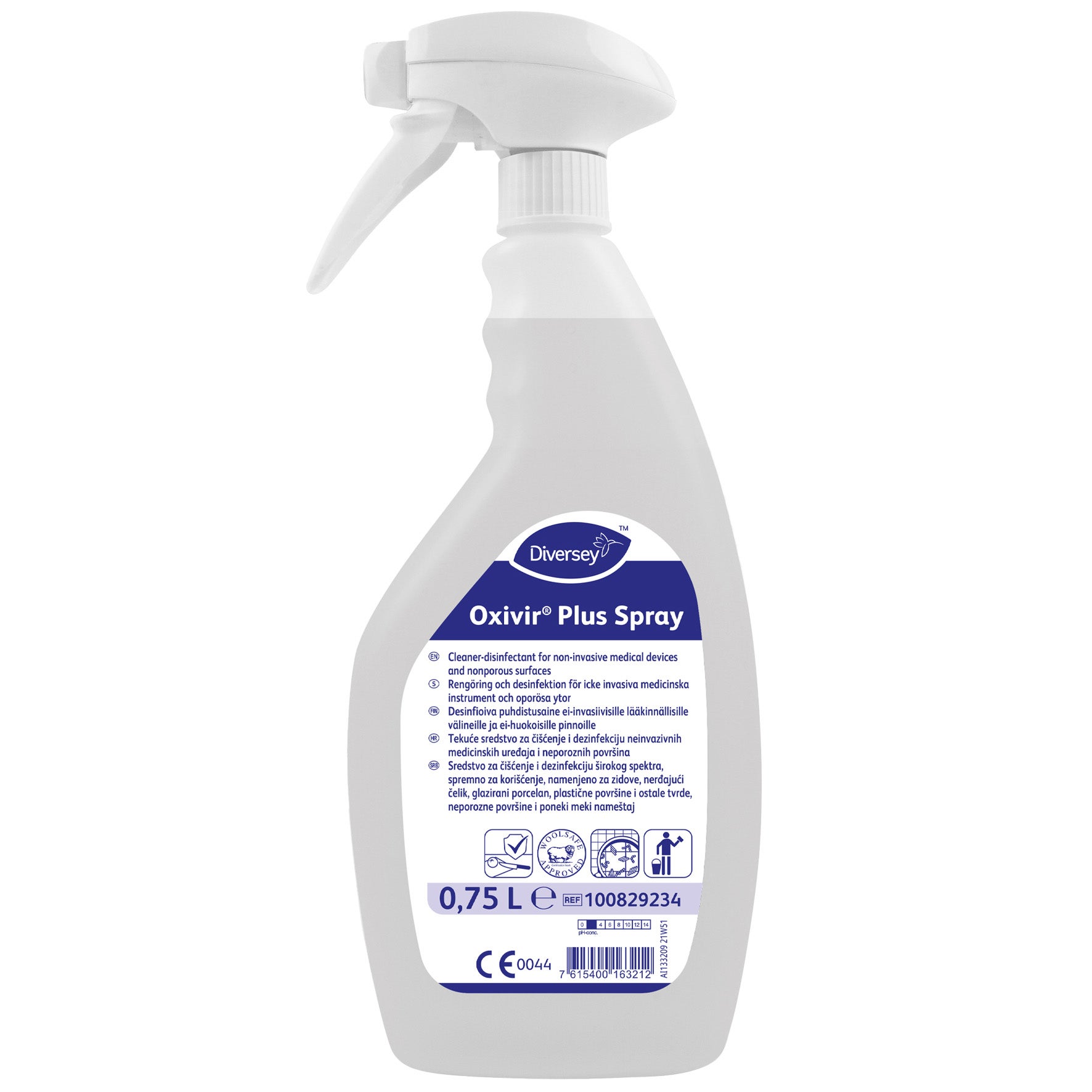 Oxivir Plus Spray 0,75 liter