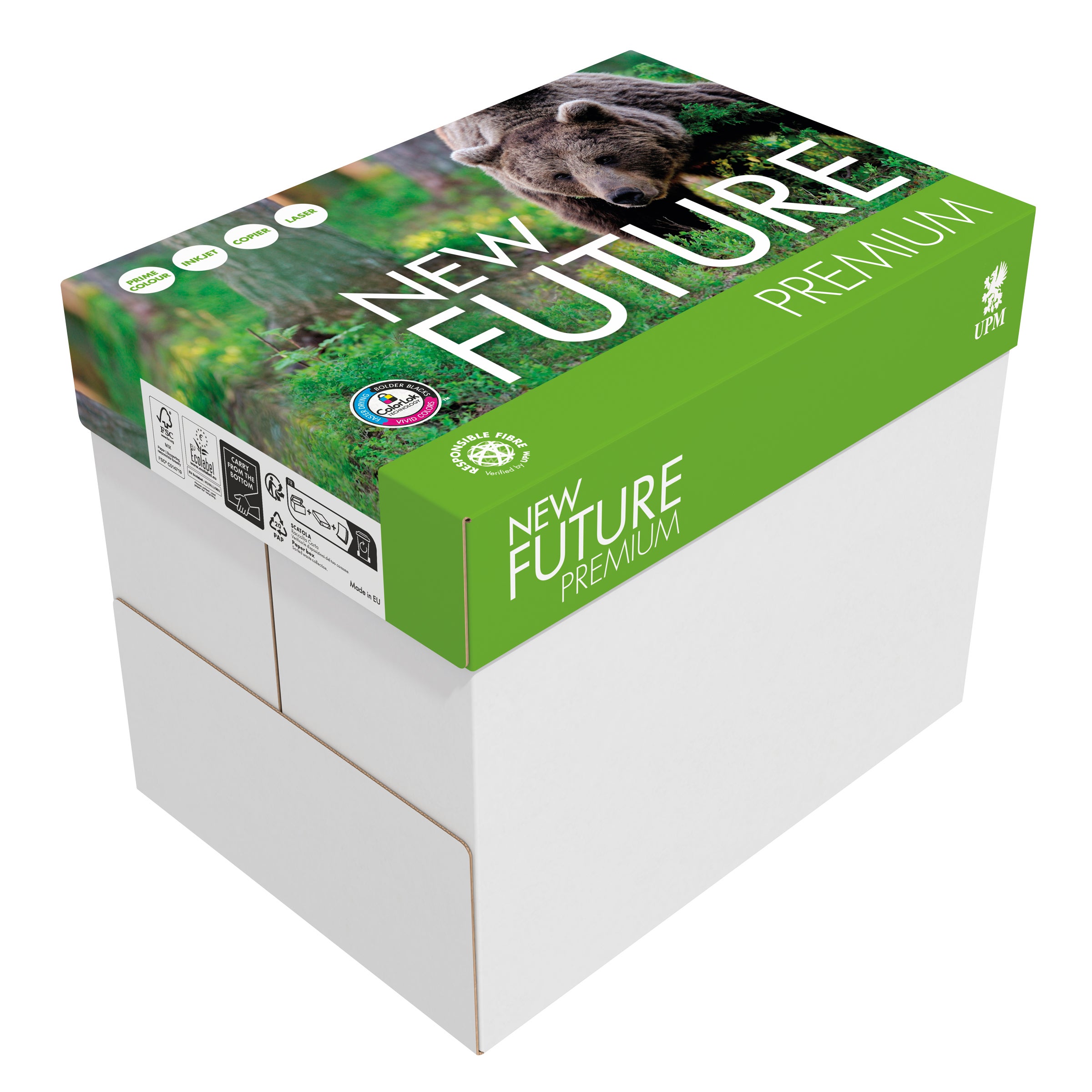 Kopieringspapper New Future Premium A3 80g 500/pkt